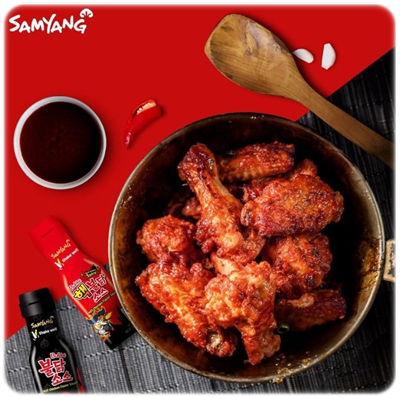 Koreański Sos Buldak Original 200g SAMYANG – Sklep PrzepisyChinskie.pl
